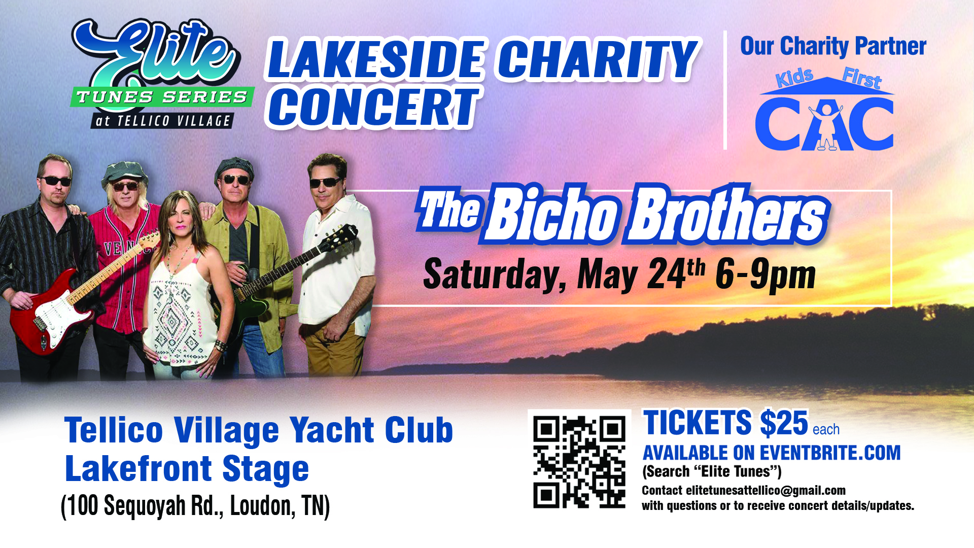 ETS - Bicho Brothers/Child Advocacy Ctr Charity Concert